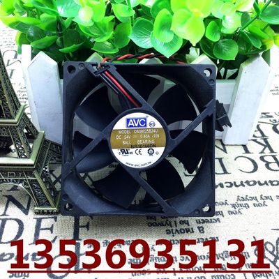 DS08025B24U DC24V 0.40A 原装AVC 8cM 双滚珠轴流风扇