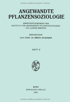 【预订】Angewandte Pflanzensoziologie