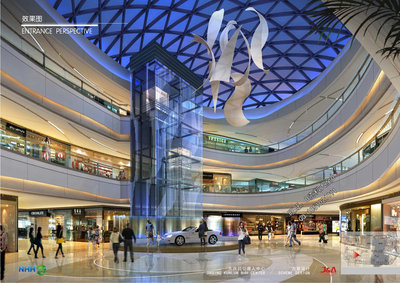 姜峰设计唐人中心室内设计方案册商场设计商业综合体购物中心概念