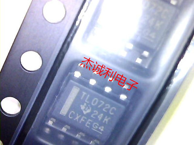 贴片TL072C TL072C-SOP-8双运算放大芯片 原装现货