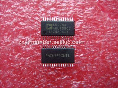 AD9203ARU AD9203原装拆机集成电路IC模数转换器TSSOP-28特价