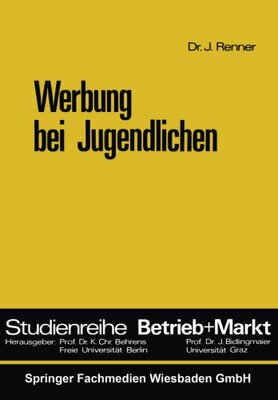 【预售】Werbung Bei Jugendlichen