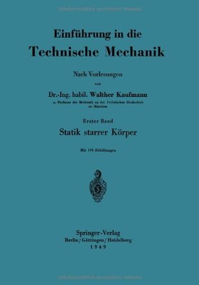 【预订】Einfuhrung in Die Technische Mechani...
