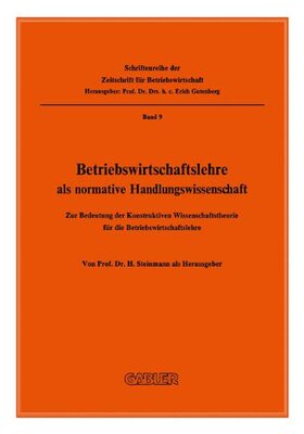 【预售】Betriebswirtschaftslehre ALS Normative Handlun...