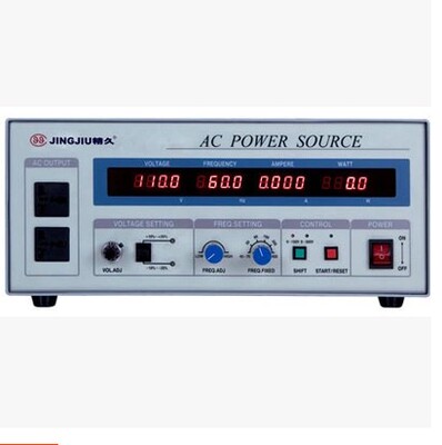 JJ98DD053B交流程控5KVA山东精久单进单出变频电源可调频率电压