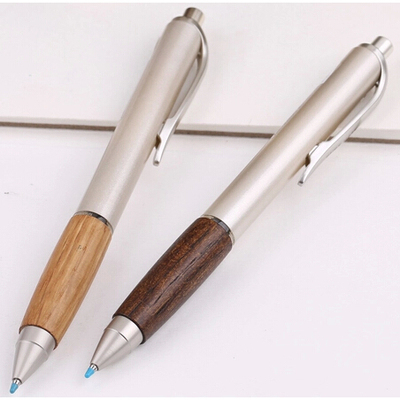 三菱umn-515按动天然橡木中性笔