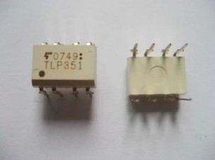 直插 光耦 TLP351 光电耦合器IC芯片 DIP-8脚 原装拆机 可直拍