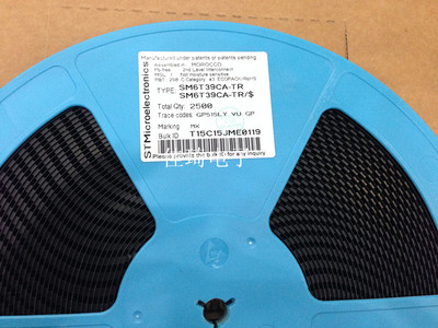 SM6T39CA SMB (DO-214AA) TVS二极管  全新ST现货一盘2500只现货