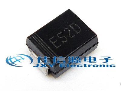 全新 ES2D ES2D-E3 SMB 快恢复二极管 整流器 2A200V 750个装一盘