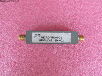 进口 BPM12045  45.2-59.2MHz SMA 射频微波同轴带通滤波器
