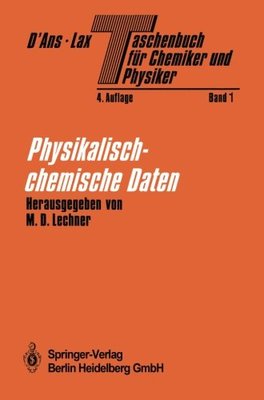 【预订】Taschenbuch Fur Chemiker Und Physike...