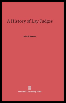 【预售】A History of Lay Judges
