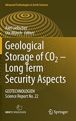 【预订】Geological Storage of CO2 – Long Ter...