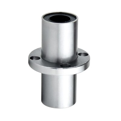 替代中间法兰直线轴承圆法兰加q长LMFC12 16 20 25 30LUU 高精度