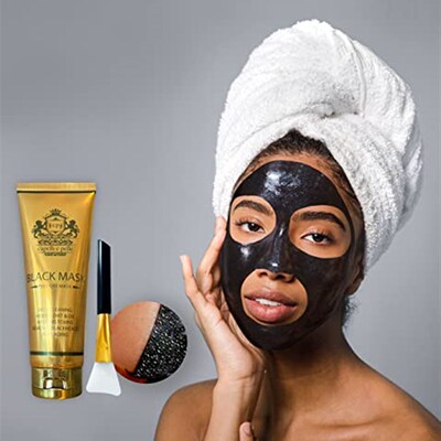 现货Peel-Off Black Mask Facial MasEk - Spa Quality Nose Clea