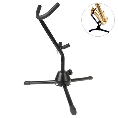 Foldable Portable Alto Tenor Saxophone Stand Sax Tripod Hold