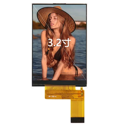 定 制TFTe3.2寸LCD液晶显示屏MCU8位数码手机工控游戏机显示屏模