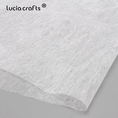 Lucia Crafts Fusible Interlining Nonwoven Fabric Easy Iron O