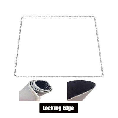 Large Art All Black /White Mouse Pad XXL Rubber Computer Ga