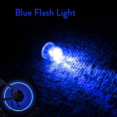 4pcs/Set LED Car Wheel Tyre Tire Air Valve Stem Cap Light La