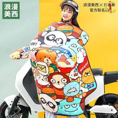9号b90电瓶车b35风挡b1r10挡风b65九号电动车b80挡风被b30配件b30