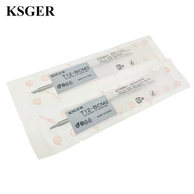 KSGER Electric DIY T12 Soldering Iron Tip BCM2 BCM3 Solder T