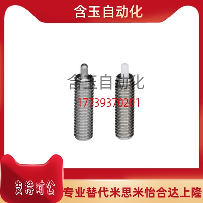 ZAP03-M3/M4/M5/M6/M8-H1.5//H2/H3/H4/H5定位柱 弹簧柱塞 ZAP04