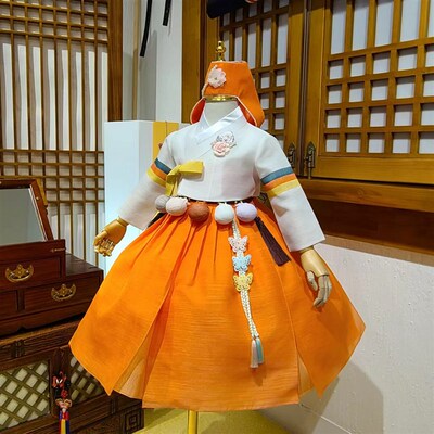 生日腰绳男女宝宝儿童韩服腰带装饰腰带(是腰带的价格)H-P11633