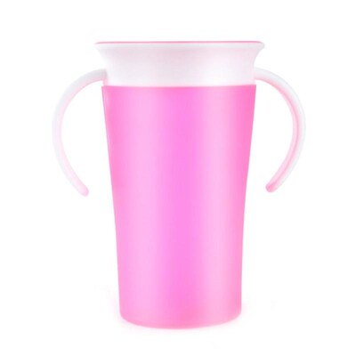 360 Degree Trainer Cup Baby Toddler Training Sippy Anti Spi