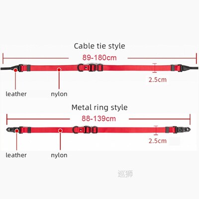 SLR Camera Strap Durable Adjustable Nylon Shoulder Neck Rope