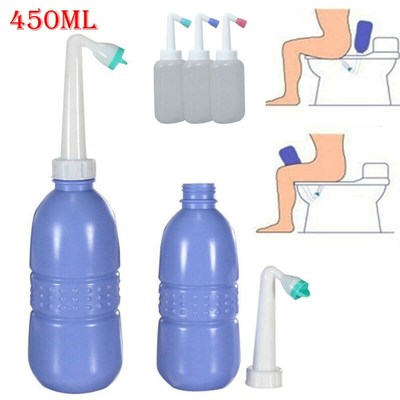 Portable Empty Bidet Bottle Handheld Travel Tet Hand Spray S