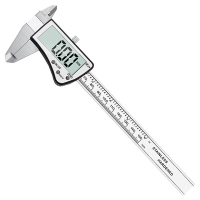 Digital display stainless steel caliper 0-150mm MM inch LCD