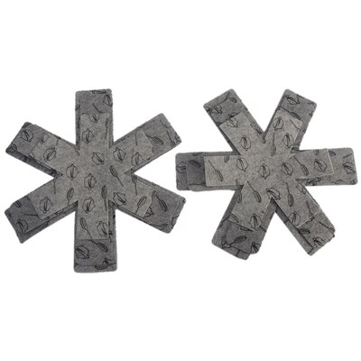 Protect Scratching Cookware Protectors Separate Gray Pot Sur