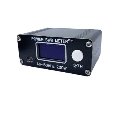 200W Power SWR mMeter 1.6-50MHz 0.5W HF Shortwave Power SWR