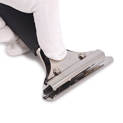 BLUEMAX Rubber Strip Blade Handle Squeegee Car Ice Scraper C