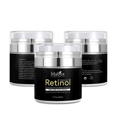 2.5% Retinol Whitening face cream + Vitamin C Serum Anti ag