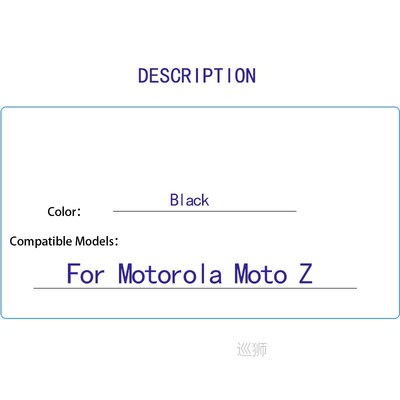 original For Motorola MOTO Z Droid Display XT1650 XT1650-05