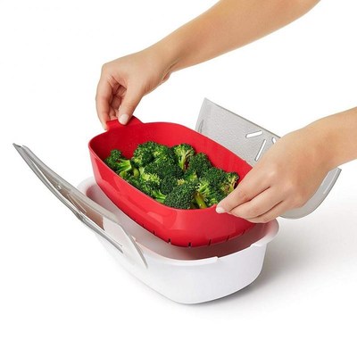 Steamer Rice-Cooker Microwave Insulation Utensils Lunch-Box