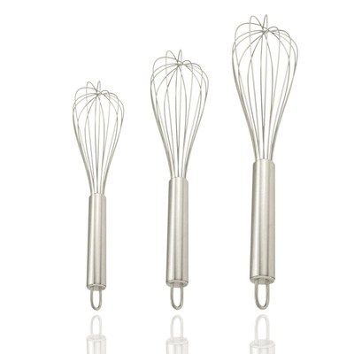 (8/10/12 Inches) Stainless Steel  Beater Hand Whisk Mixer Ki
