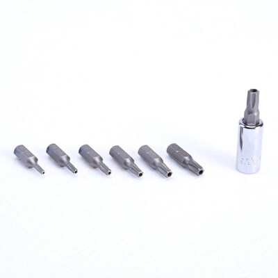 New 29Pcs/Box Torx Star Socket Screws Bit Set Male Female