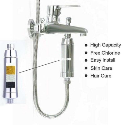 小众高货Home Water Purifier Chlorine Shower Filter Activated