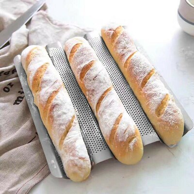 French Bread Baking Mold Bread Wave Baking Tray Practical Ca