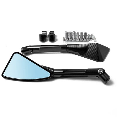 niversal Motorcycle Rearview Mirror moto CNC Side Mirrors  K