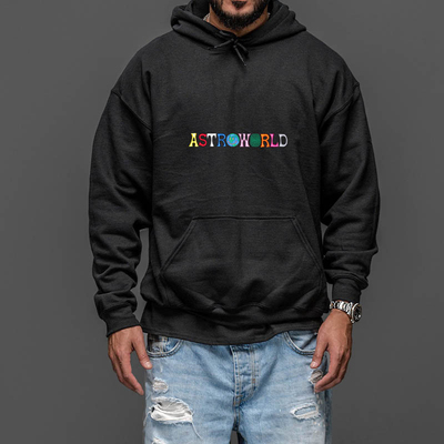热销2022 Astroworld Wish You Were Here Embroidered Rainbow L