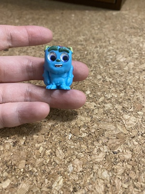 日单Moos e玩偶玩具总动员苏利文大眼睛微型手办