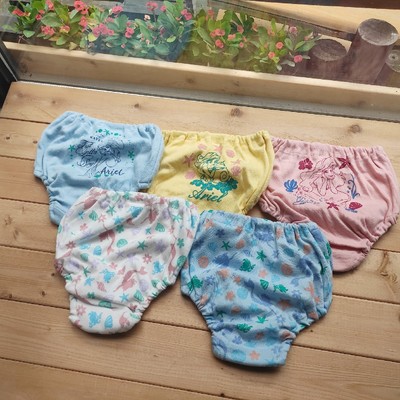 内裤面包库四季款女童美人鱼纯棉