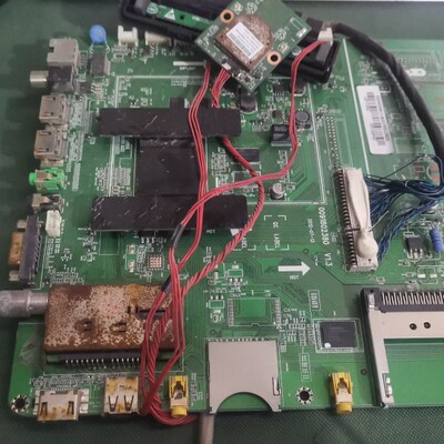 原装海尔LE55H5R3D 原装主板 0091802380 屏：LC550EUN(FE)(F1)