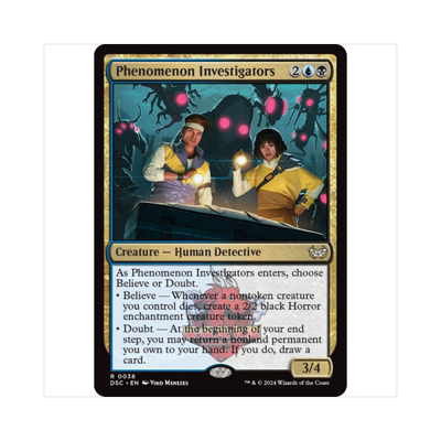 万智牌 异象调查员 Phenomenon Investigators 暮悲邸:鬼屋惊魂