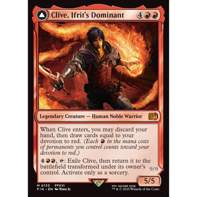 伊弗利特显化者克莱夫 Clive Ifrit's Dominant 平/闪 最终幻想