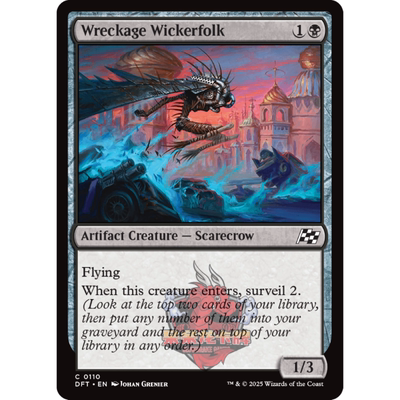 万智牌 拾骸柳枝体 Wreckage Wickerfolk 英文 平/闪 乙太漂移